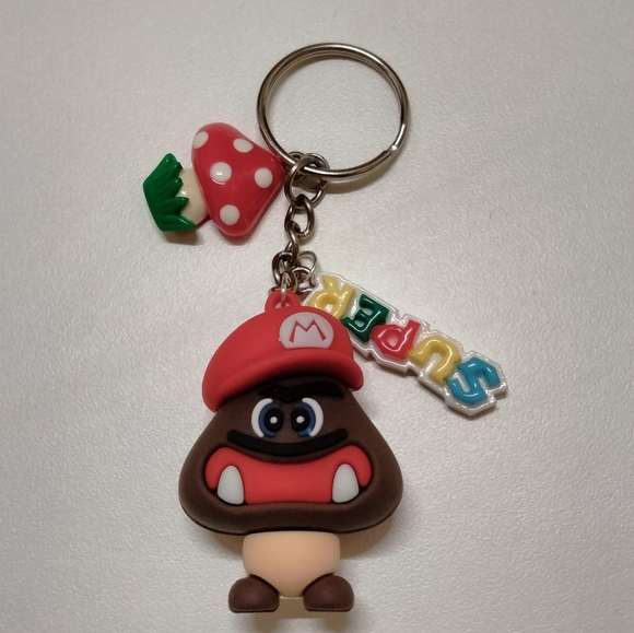 Other | New Goomba With Hat Keychain With Charms | Poshmark